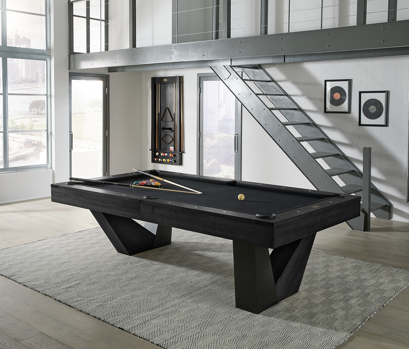 Annex 8' Pool Table (Black Ash) | American Heritage Billiards