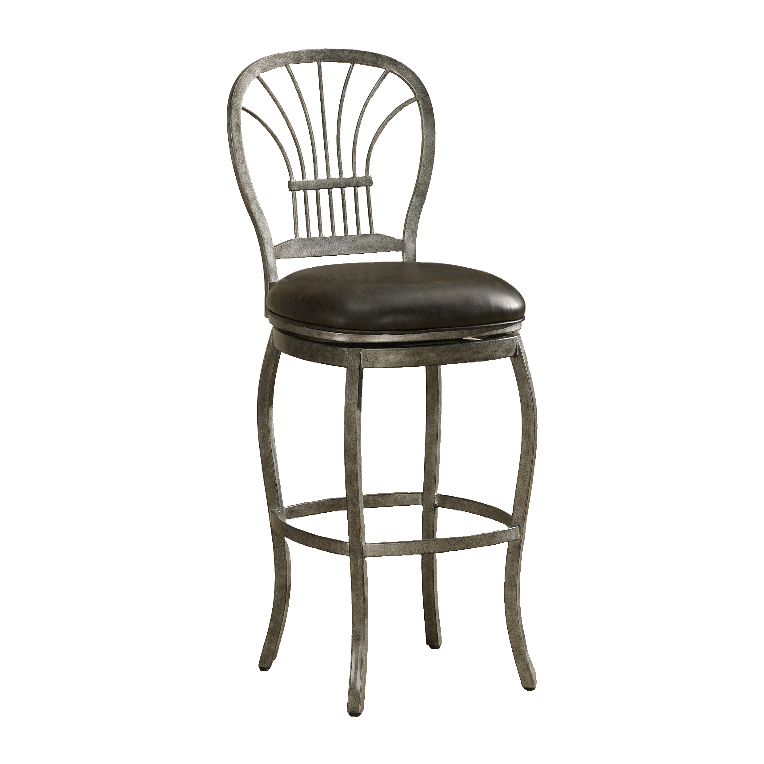Harper Dual Height Stool (Rustic Pewter) | American Heritage Billiards