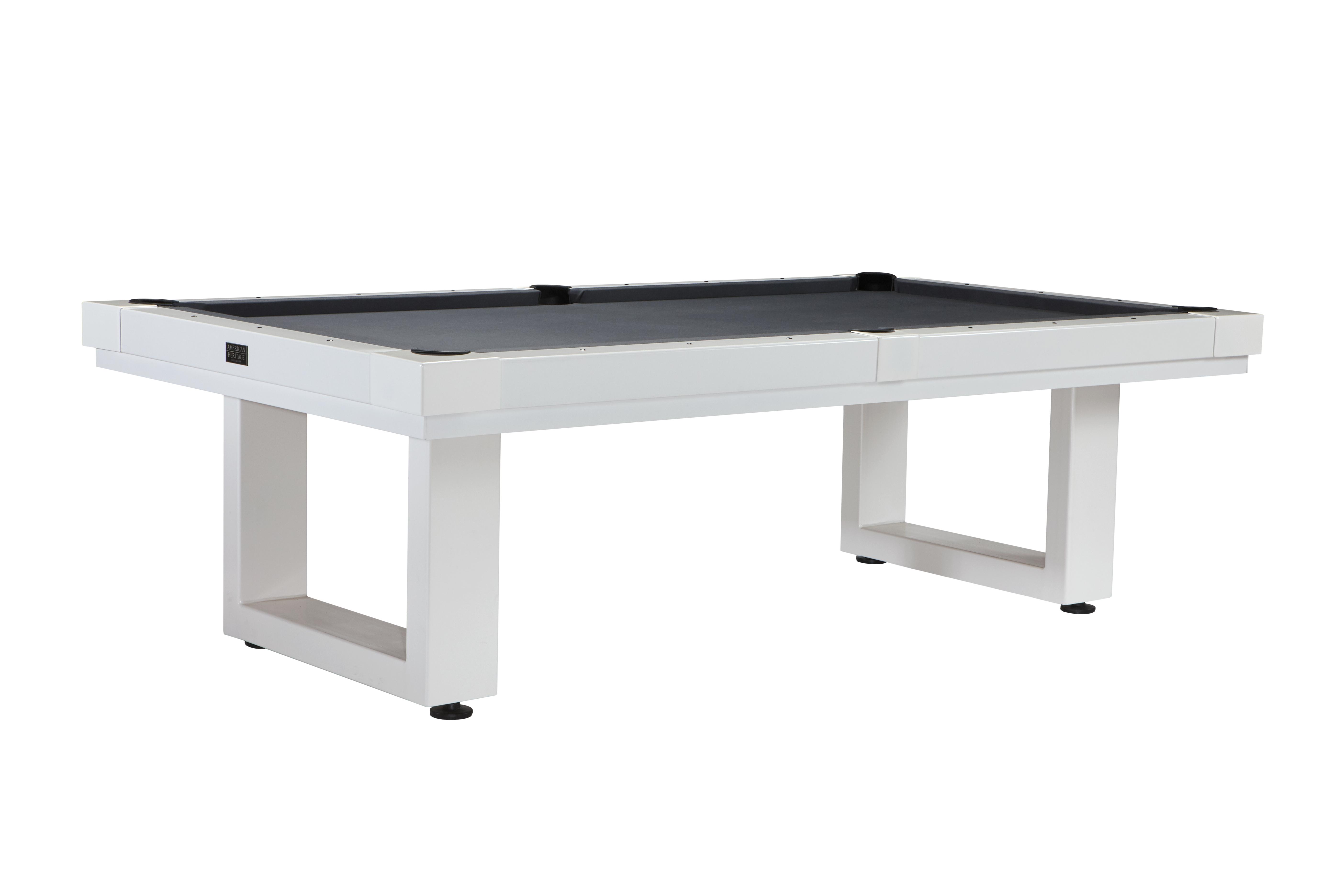 Lanai 8' Outdoor Pool Table (Pearl White) | American Heritage Billiards