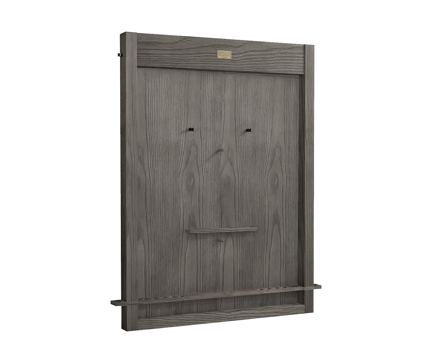 Alta Wall Mounted Cue Rack 12 (Charcoal) | American Heritage Billiards